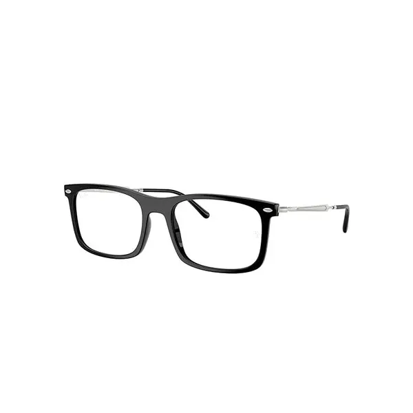 Ray-ban Rectangle Eyeglasses - Silver