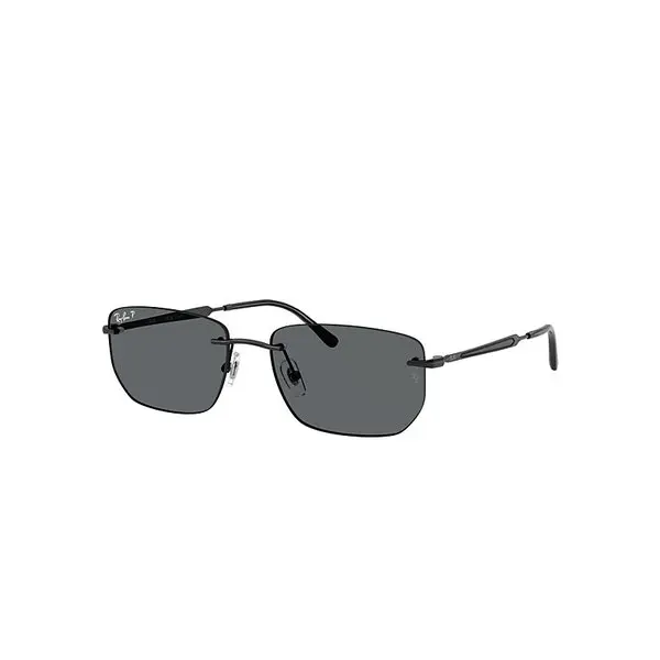 Ray-ban Sunglasses With Polarized Lenses - Black