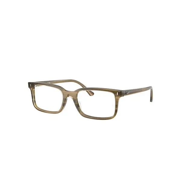 Ray-ban Optics Eyeglasses Frame - Striped Green