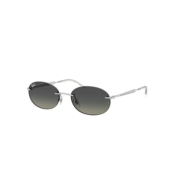 Ray-ban Rb3767 Sunglasses Frame Green Lenses - Silver