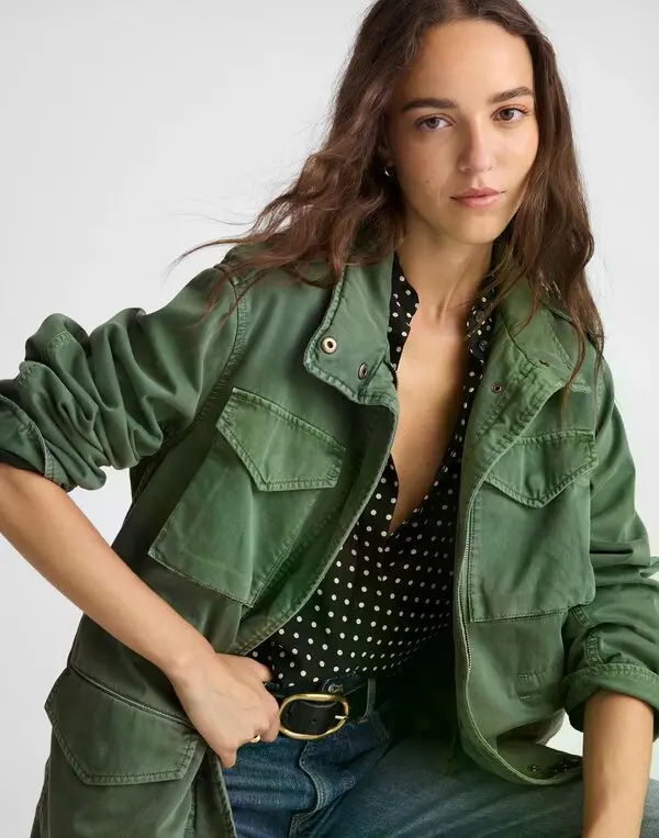 Madewell Oversized Field Jacket - Green