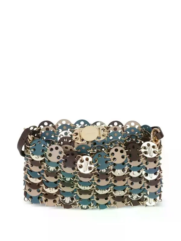 Rabanne Disc Embellished Cross Body Bag