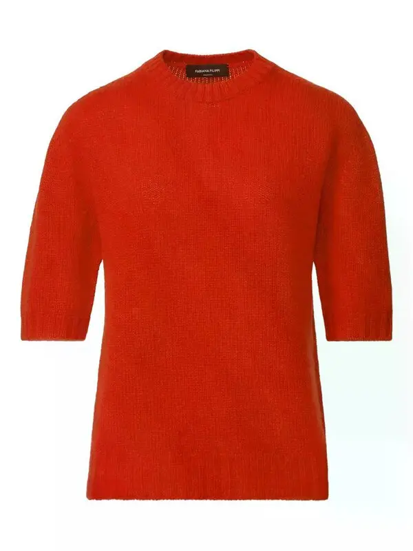 Fabiana Filippi Short-sleeve Knit Jumper