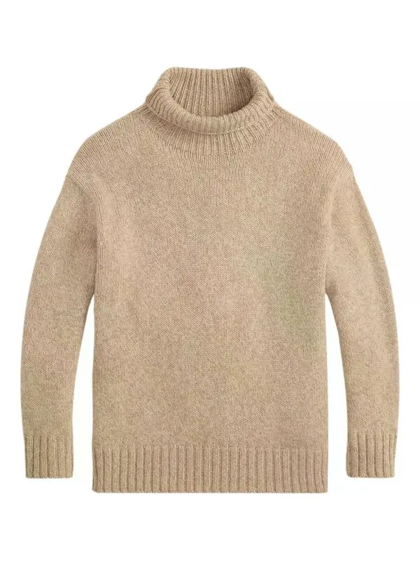 Polo Ralph Lauren Wool Turtleneck Sweater - Neutrals