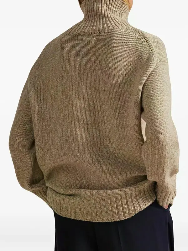 Polo Ralph Lauren Wool Turtleneck Sweater - Neutrals