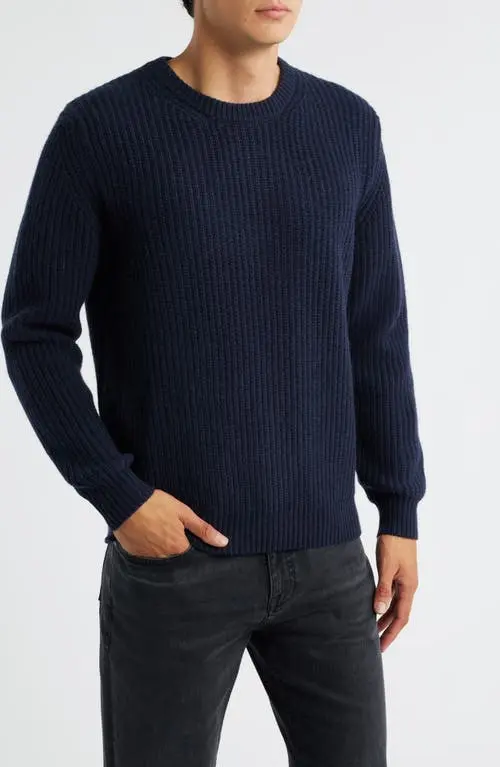 ALEX CRANE Vale Merino Wool Sweater - Indigo