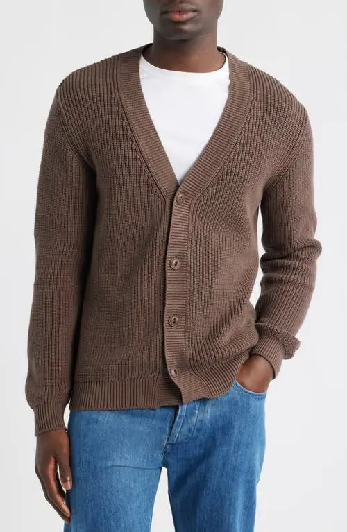 ALEX CRANE Organic Cotton V-neck Cardigan