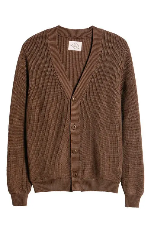 ALEX CRANE Organic Cotton V-neck Cardigan