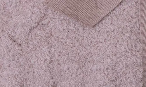 Barefoot Dreams Cozychic® Cable Receiving Blanket - He Dusty Rose-dusty