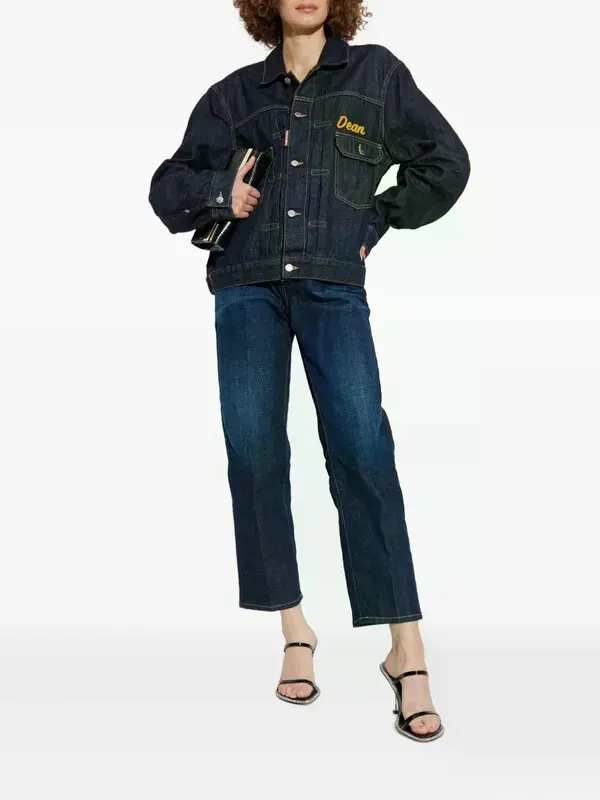 Dsquared2 Logo-plaque Jeans