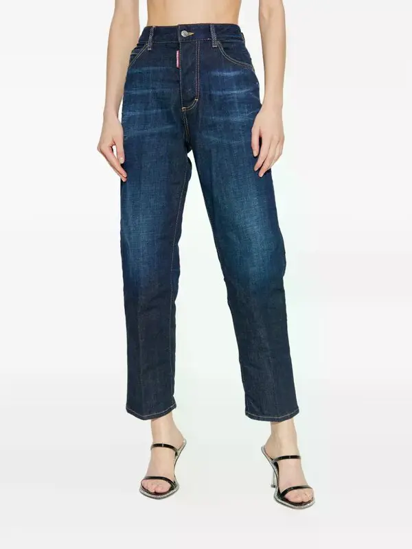 Dsquared2 Logo-plaque Jeans