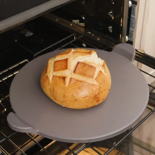 OLD STONE Glazed Cordierite Pizza Stone With Handles