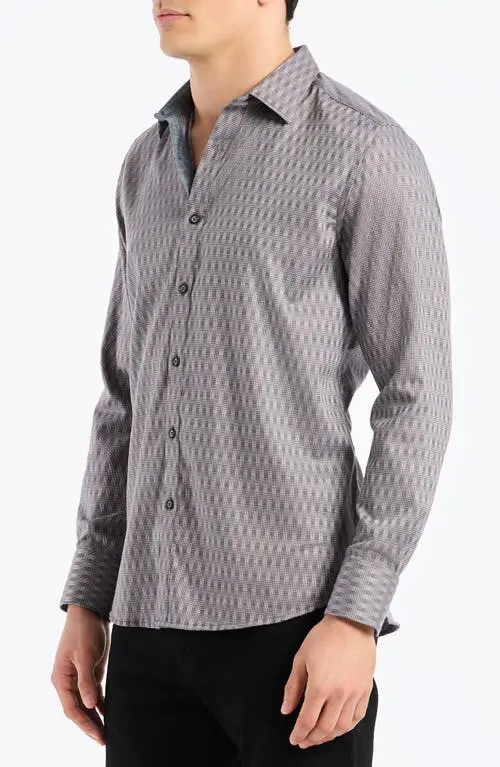 Robert Graham Akron Stretch Cotton Button-up Shirt