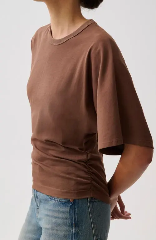 PISTOLA Veronica Drop Shoulder Cotton T-shirt - Lindt