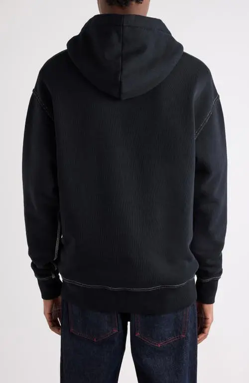 Isabel Marant Étoile Oversized Logo Embroidered Hoodie