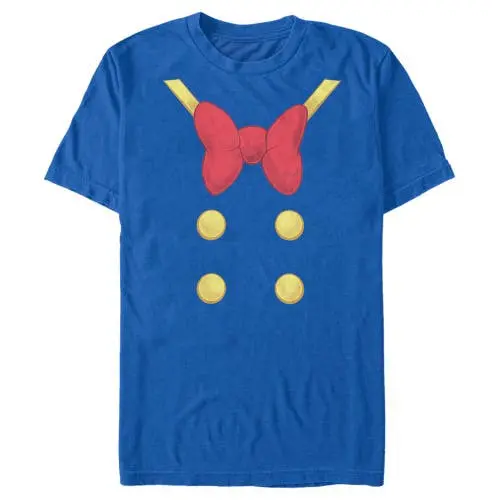MICKEY & FRIENDS Donald Costume Graphic T-shirt - Royal Blue