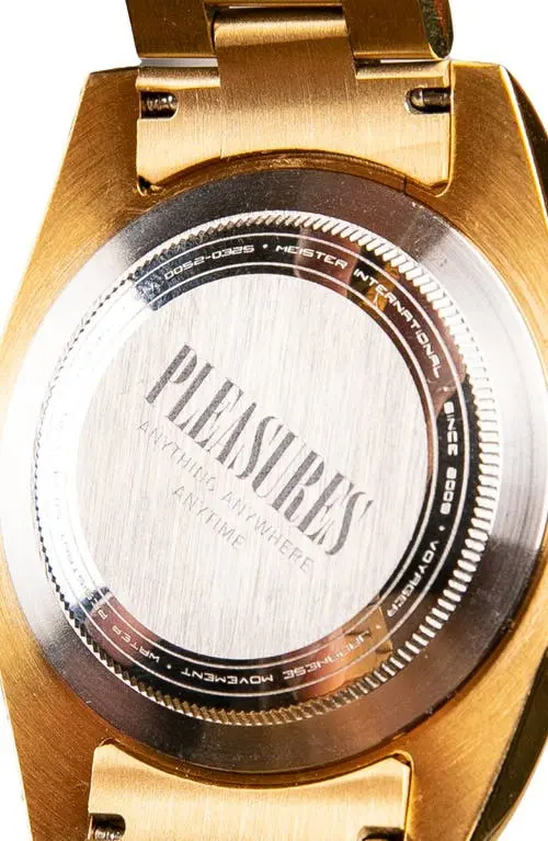 PLEASURES Anytime Bracelet Watch - Black