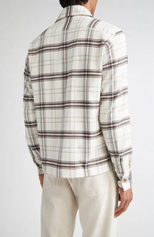 Eleventy Plaid Overshirt