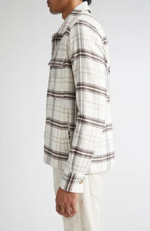 Eleventy Plaid Overshirt