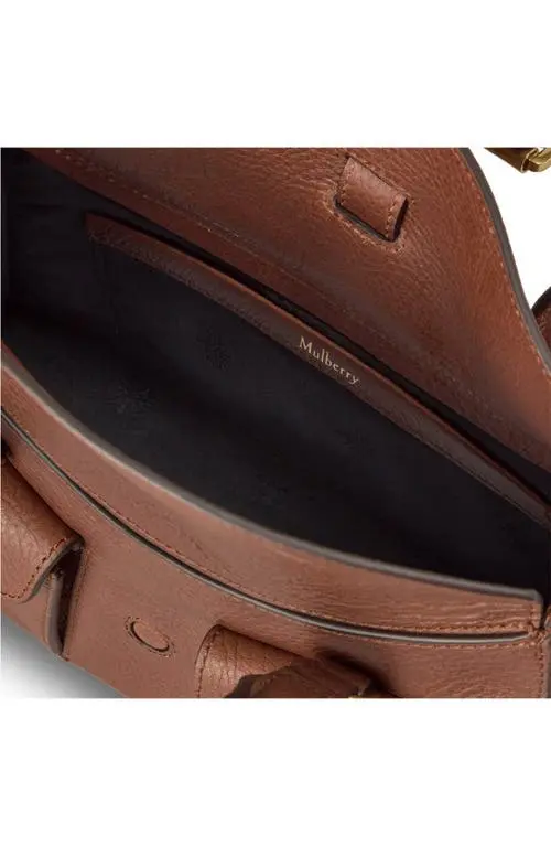 Mulberry Mini Roxanne Revived Grained Leather Crossbody Bag - Oak