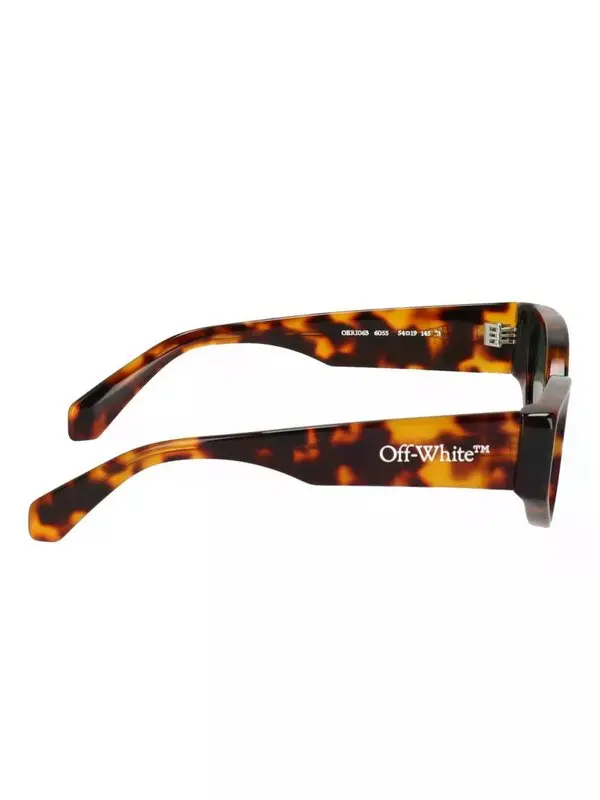 Off-White Geometric Frame Sunglasses