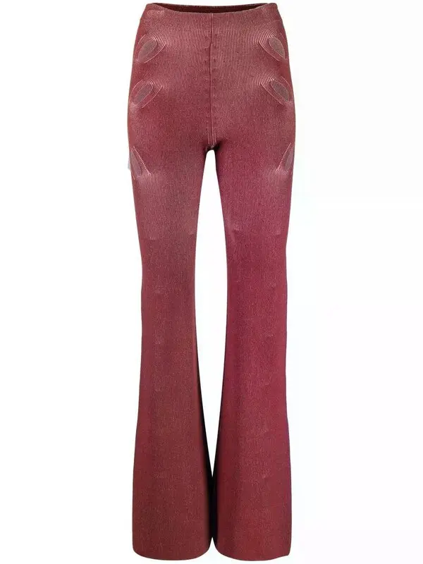 DION LEE Lock Slit-detail Trousers
