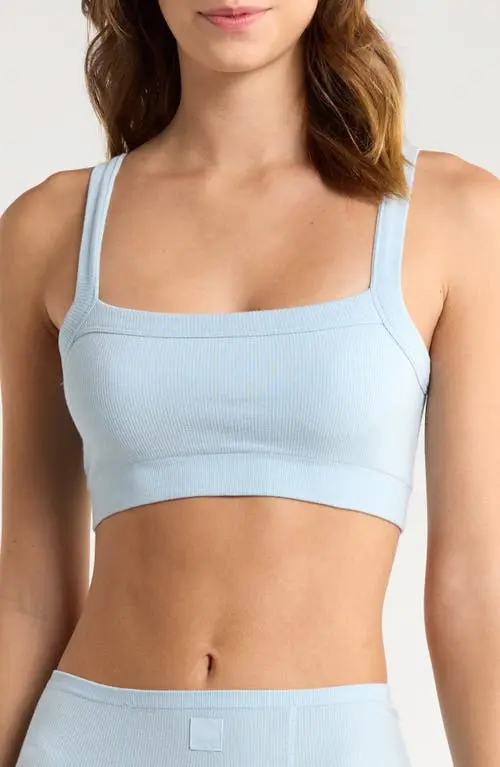 FLORENCE BY MILLS Square Neck Bralette - Powder Blue