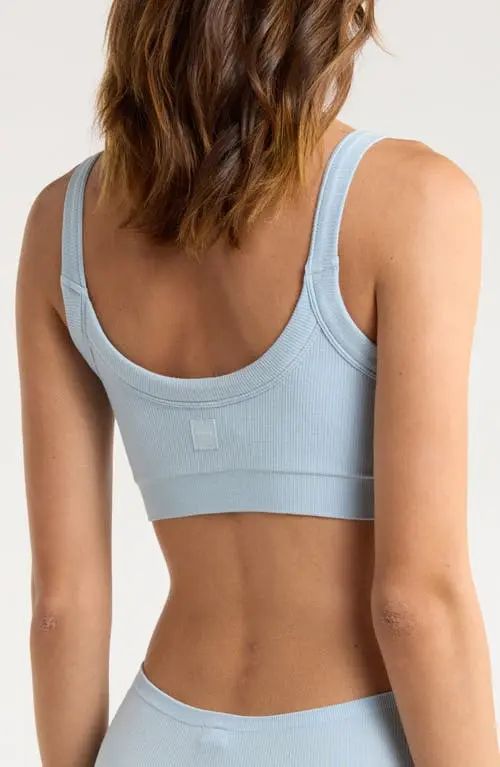 FLORENCE BY MILLS Square Neck Bralette - Powder Blue
