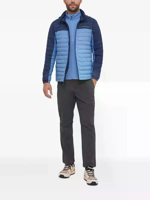 Columbia Colour-block Zip-up Sweater