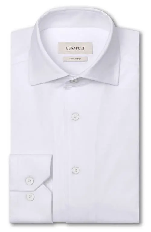 Bugatchi Devon Ooohcotton® Button-up Shirt - White
