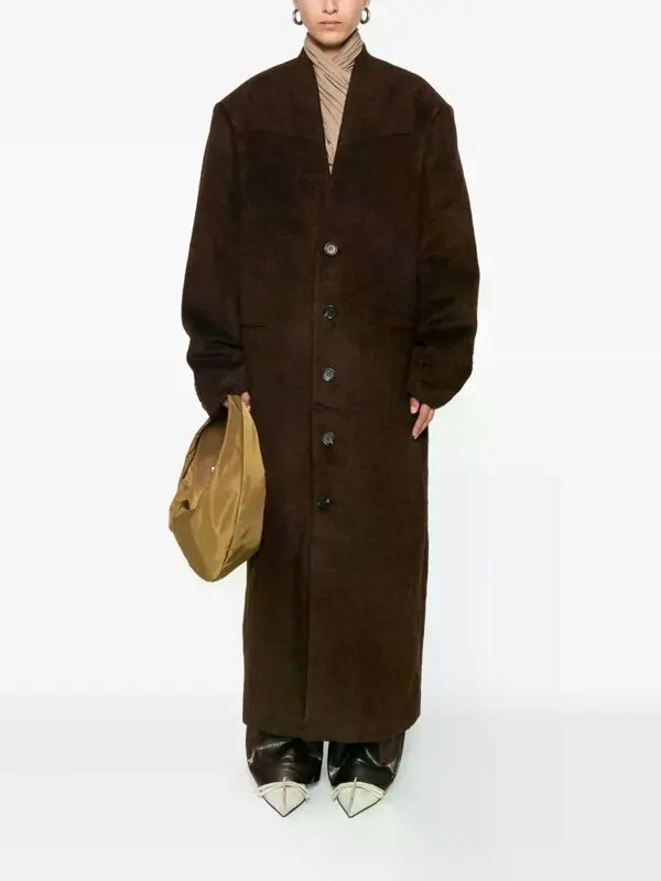 ENTIRE STUDIOS Button-front Overcoat