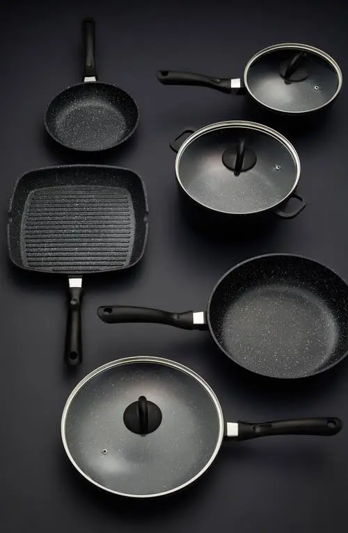 CUISINE::PRO® Stone™ 9-piece Cookware Set