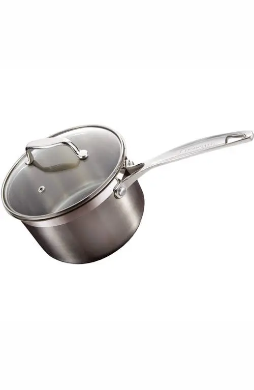 CUISINE::PRO® Iconix™ 2.6 Qt Saucepan With Lid - Silver