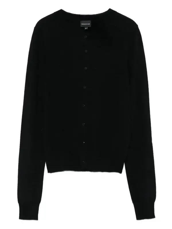 HERSKIND Button-front Cashmere Cardigan