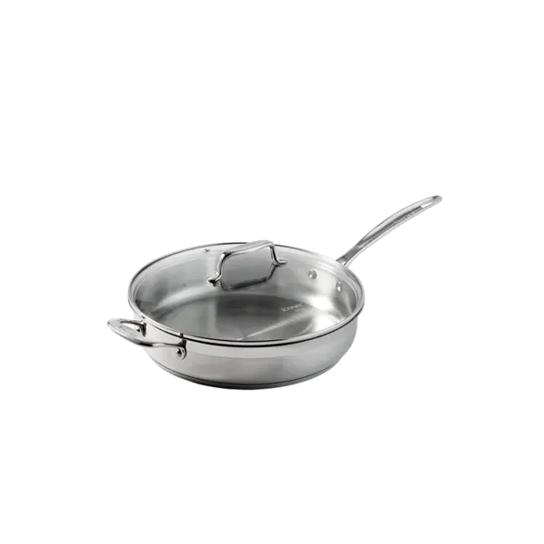 CUISINE::PRO® Iconix™ 3.3 Qt Sauté Pan With Lid - Silver