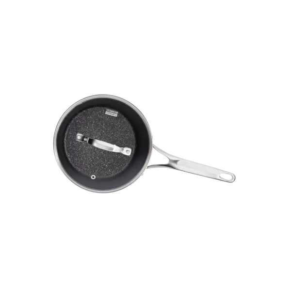 CUISINE::PRO® Ironroc™ 3.3 Qt Saucepan With Lid - Black
