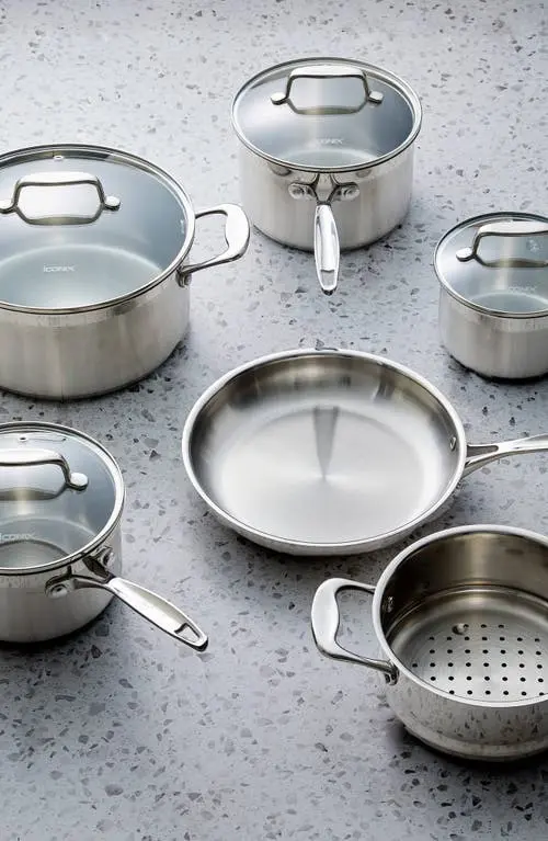 CUISINE::PRO® Iconix™ 10-piece Cookware Set
