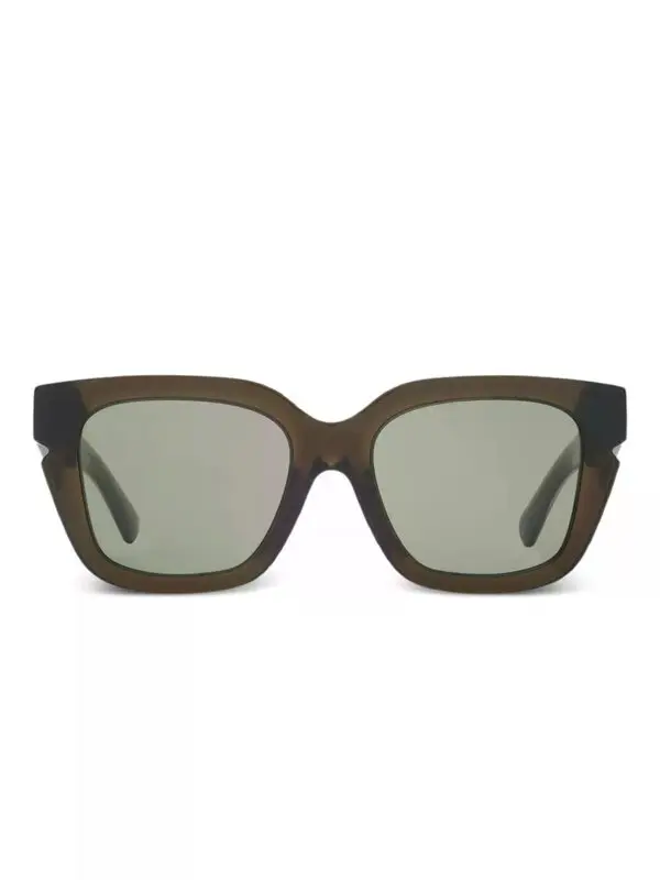 Burberry Square-frame Sunglasses - Brown