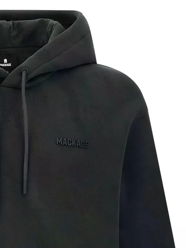 Mackage Krystian Kangaroo-pocket Hoodie - Black