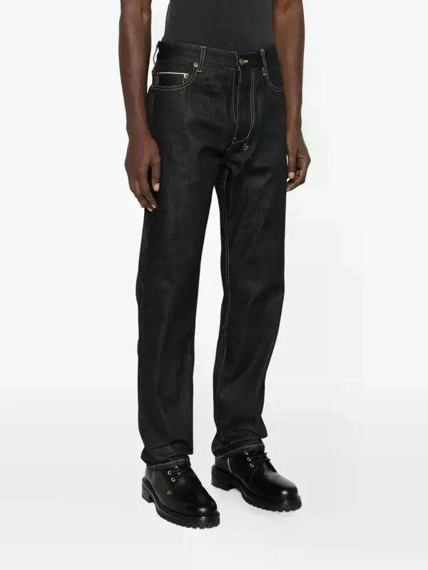 Ksubi Contrast-stitching Five-pocket Jeans