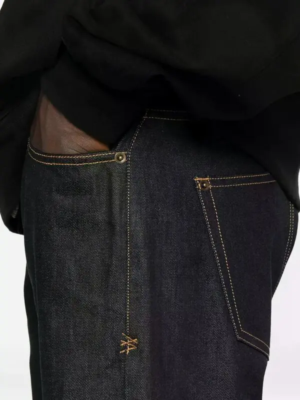 Ksubi Contrast-stitching Five-pocket Jeans