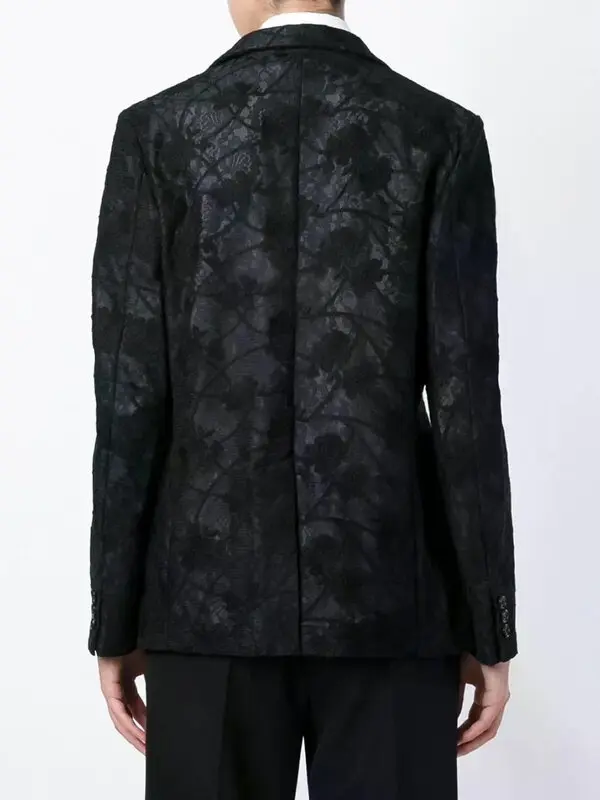 Comme Des Garçons Lace Embroidered Jacket