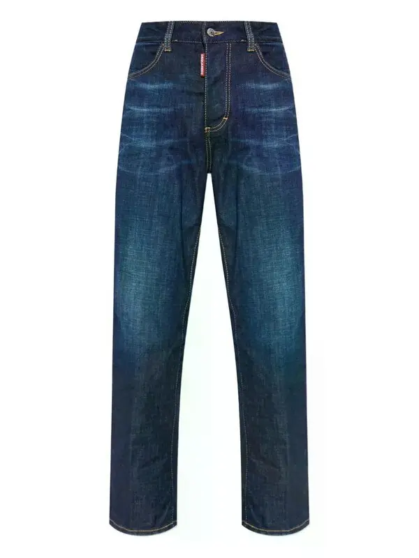 Dsquared2 Jeans With Logo Plaque