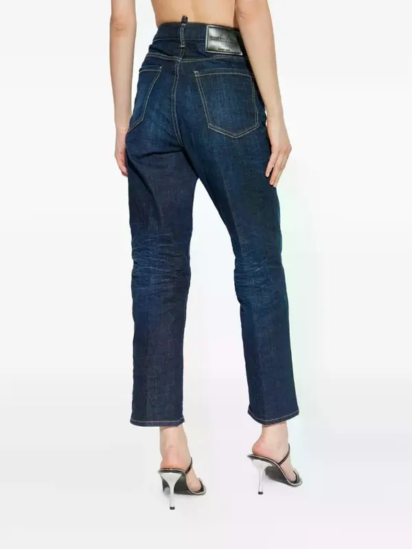 Dsquared2 Jeans With Logo Plaque