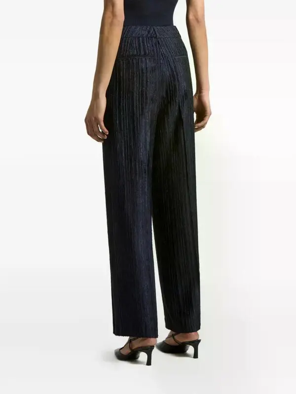 Peserico Pleated-texture Trousers