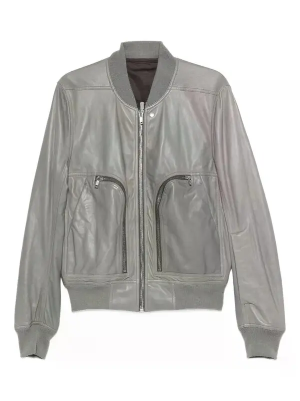 Rick Owens Bauhaus Flight Leather Jacket