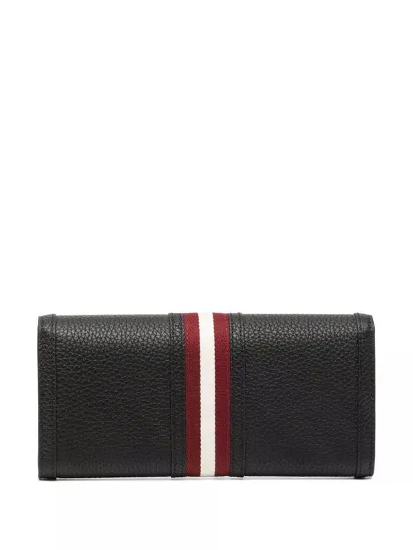 Bally Ribbon-detail Flap Wallet