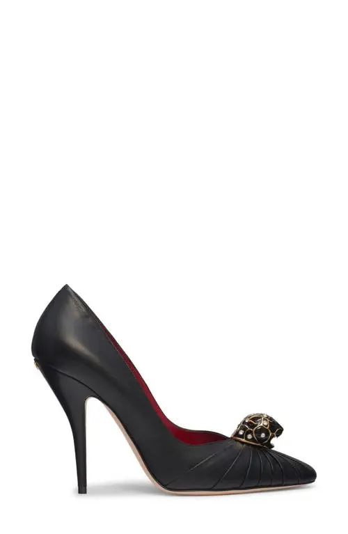 Valentino Garavani Panther Pointed-toe Pumps