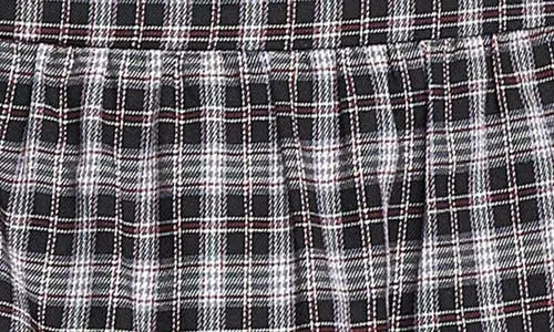 WAYF Odette Plaid Mini Skirt