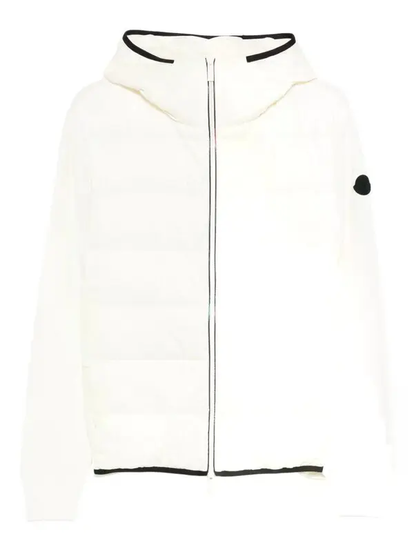 Moncler Erdon Quilted Hooded Jacket - 31 White